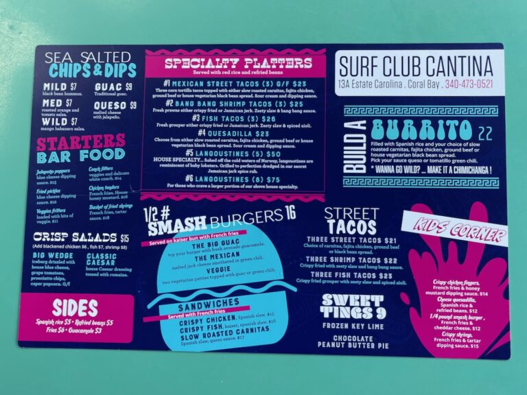 St. John Restaurant Gets New Name, Look & Menu! - ExploreSTJ.com