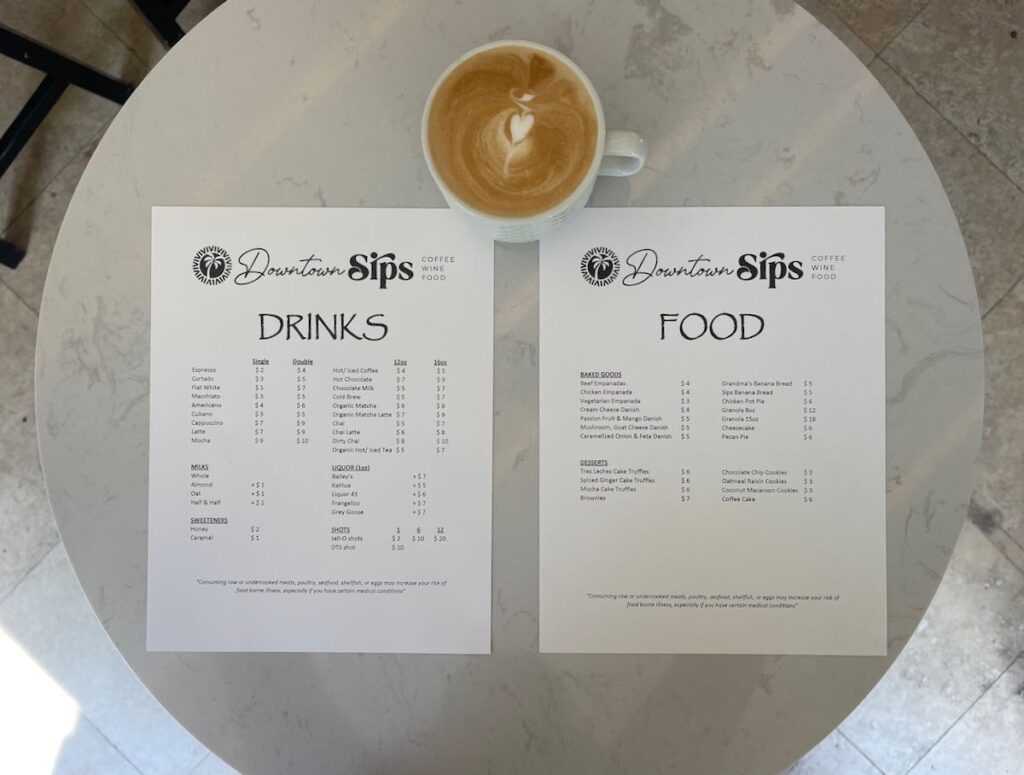 Downtown Sips Opens in Cruz Bay - ExploreSTJ.com