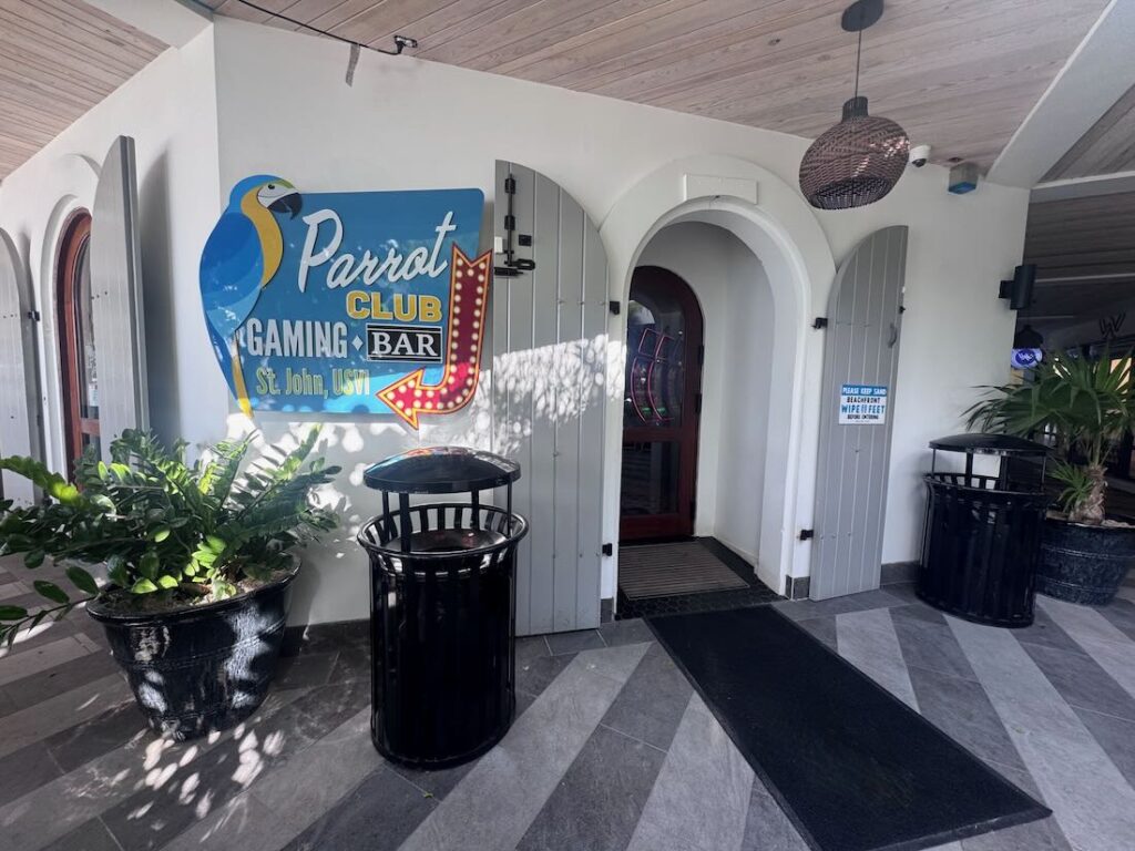 The Parrot Club: Cold AC, a Great Bar & Casino! - ExploreSTJ.com
