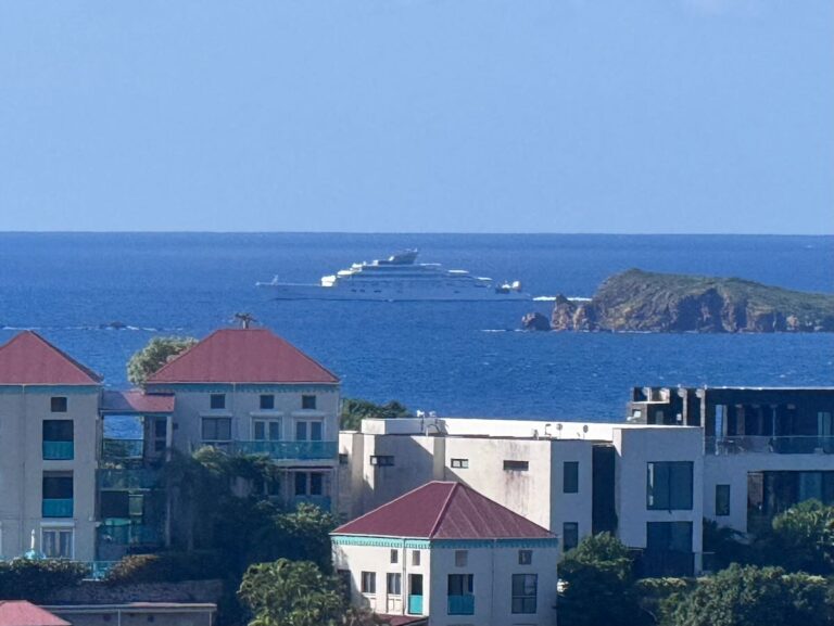 The Rising Sun, 1st Megayacht of the Season, Arrives in St. John ...